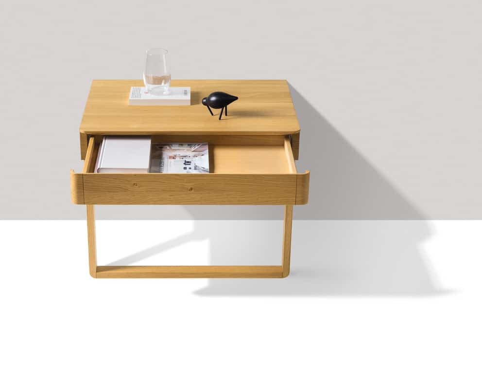 Nachttisch Float Eiche Lade offen - Wohnwiese Jette Schlund Ellingen